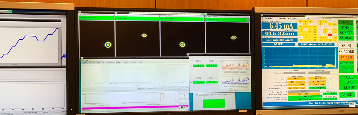 ESRF successfully stored beam in the new EBS storage ring - TANGO Controls